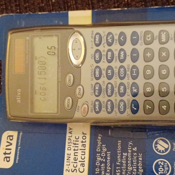 Ativa | Other | Actiiva 2 Line Display Scientific Calculator | Poshmark